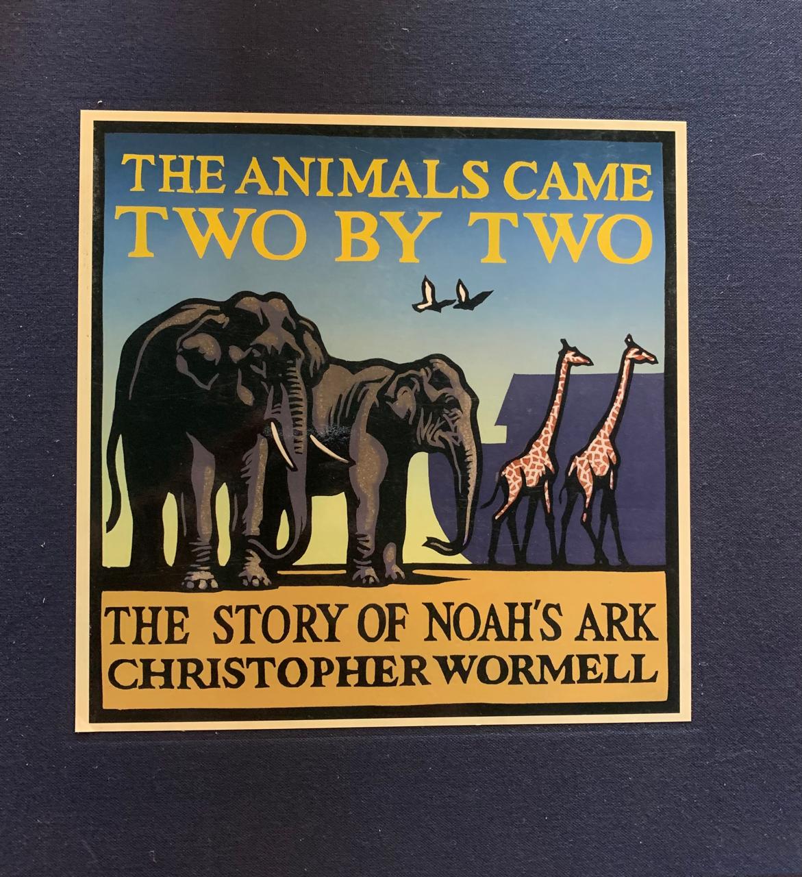 The Animals Came Two by Two by Christopher Wormell (used) – Bridge Books